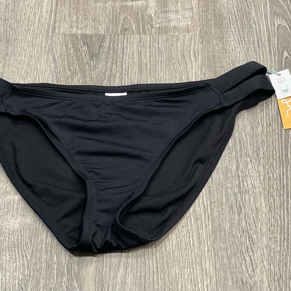 Kona Sol | Swim | New Kona Sol Black Bikini Bottoms Large J8 | Poshmark